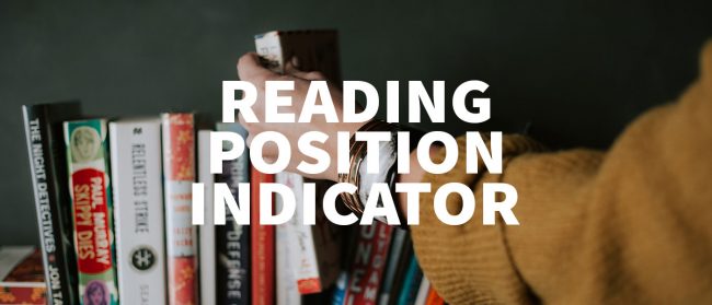 Programming Reading Position Indicator (CSS & JavaScript)