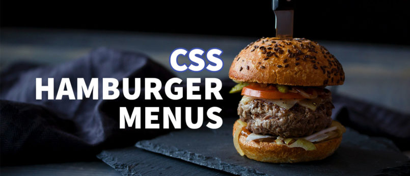 15 genius CSS Hamburger Menus (+ animations)